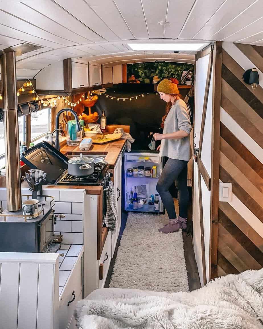 8+ Inspiring School Bus Conversion Ideas & Layouts | OffGridSpot.com