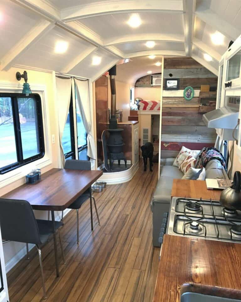 8+ Inspiring School Bus Conversion Ideas & Layouts | OffGridSpot.com