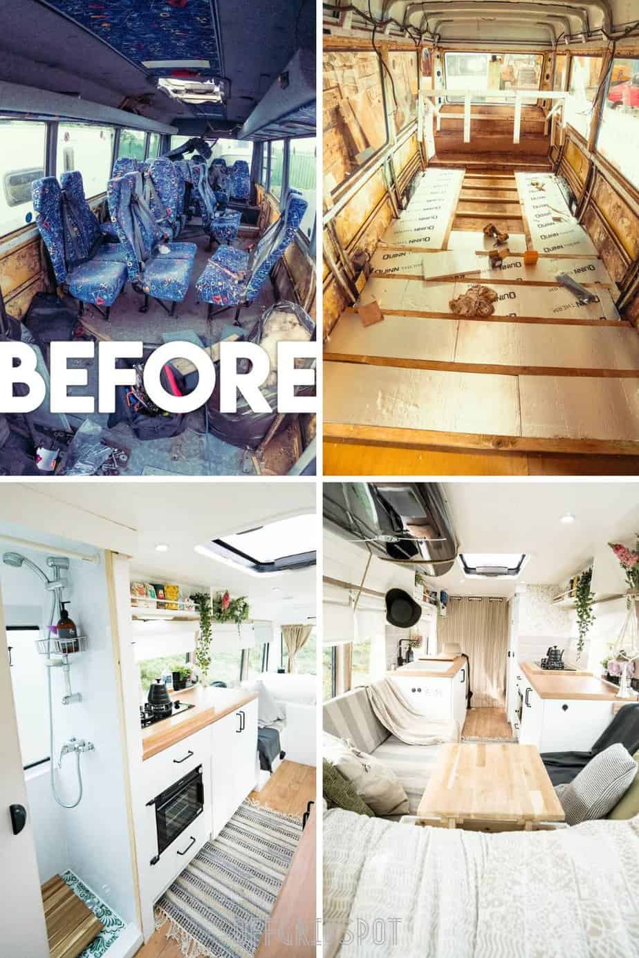 8+ Inspiring School Bus Conversion Ideas & Layouts | OffGridSpot.com