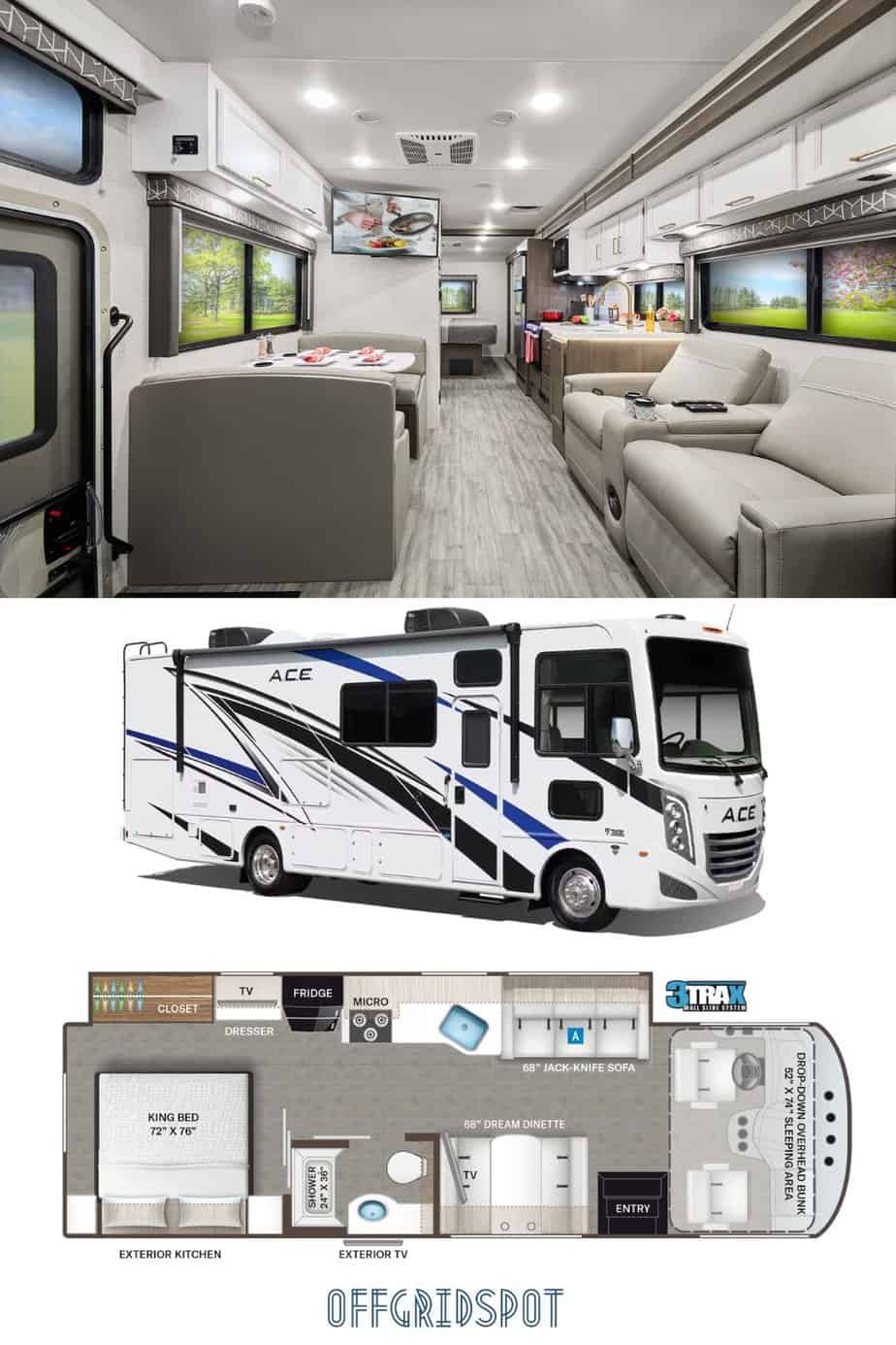 RVs That Sleep 8 - Perfect Campers for Big Families | OffGridSpot.com