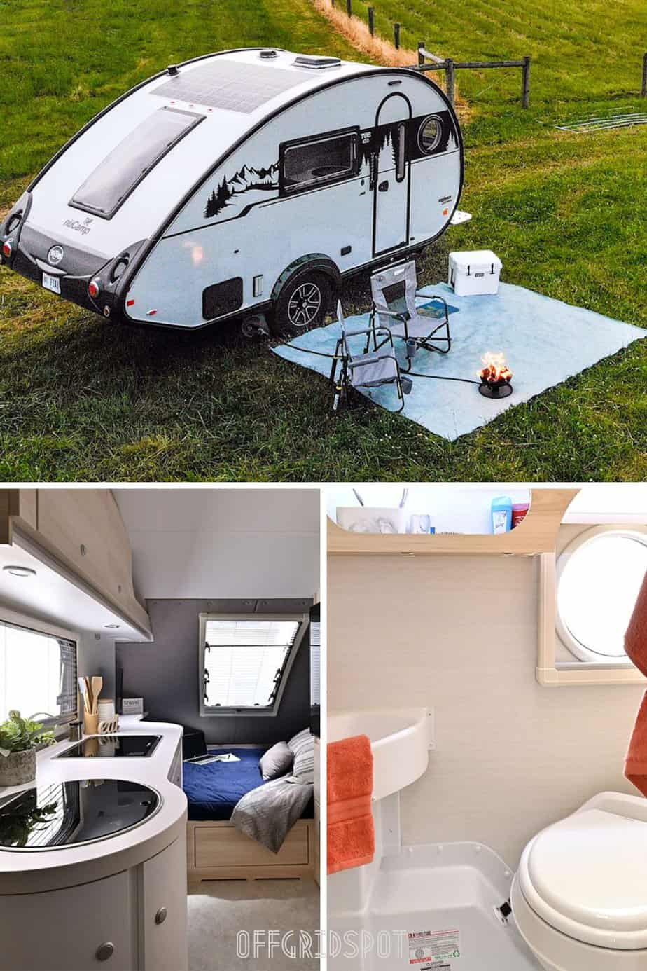 8 Cool Teardrop Campers with Bathrooms | OffGridSpot.com